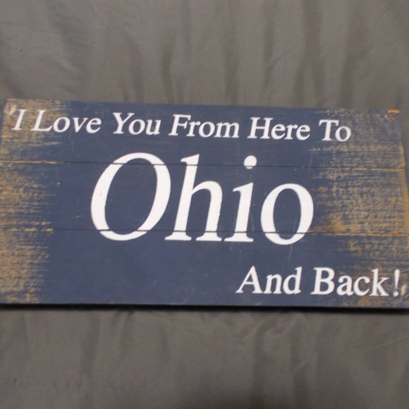 Wall Decor | Ohio Wooden Wall Decor Sign | Poshmark